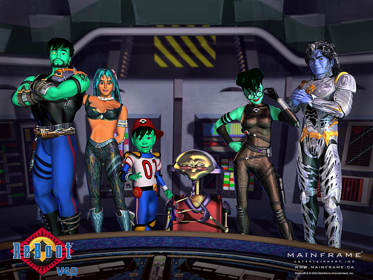 Reboot The Show is a mainframe classic CG show » MiscRave