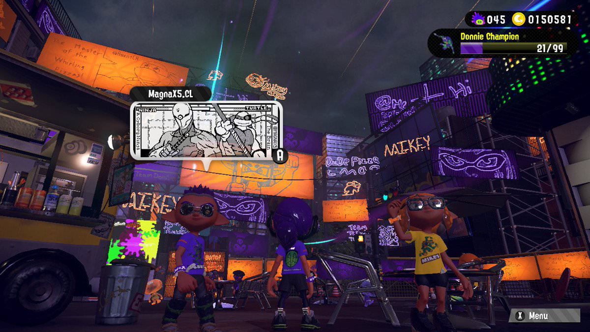 Rise of the TMNT x Splatoon Crossover Splatfest » MiscRave