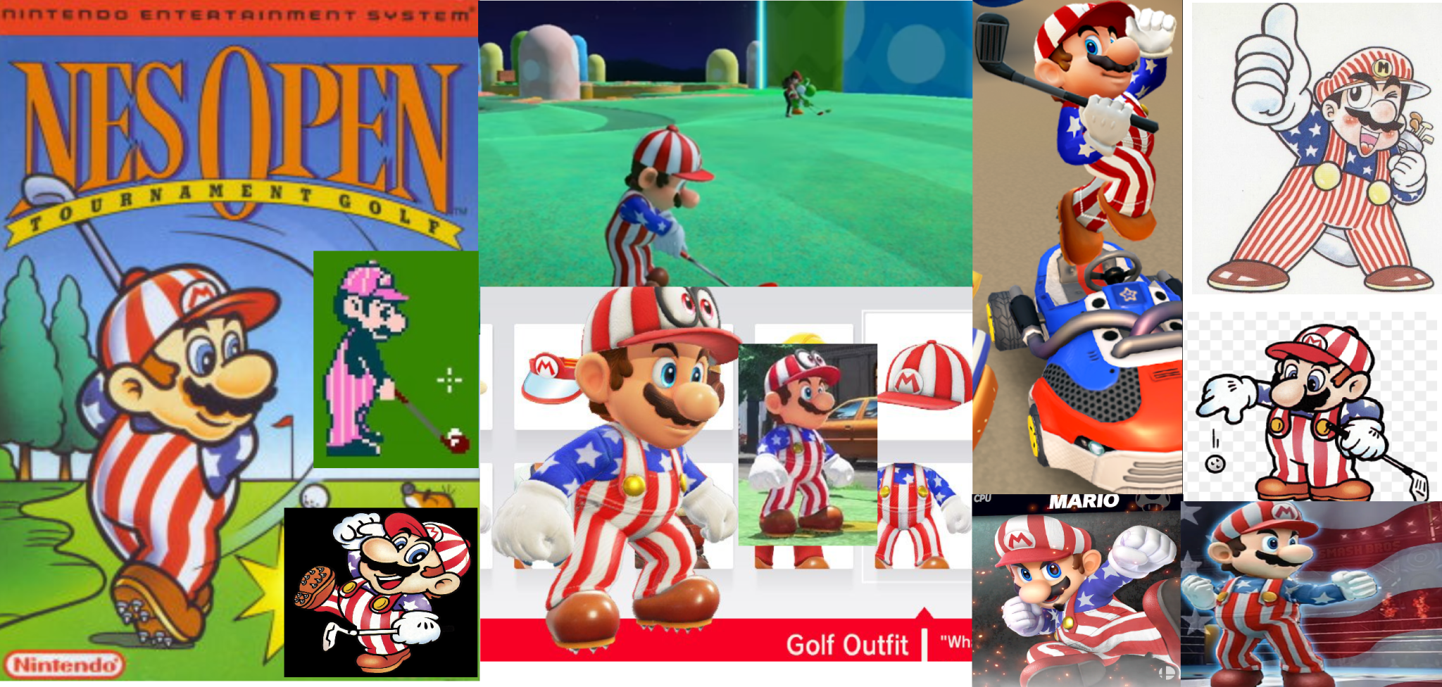 Patriotic Super Mario for Independence Day: Nintendo's Fourth of July ...
