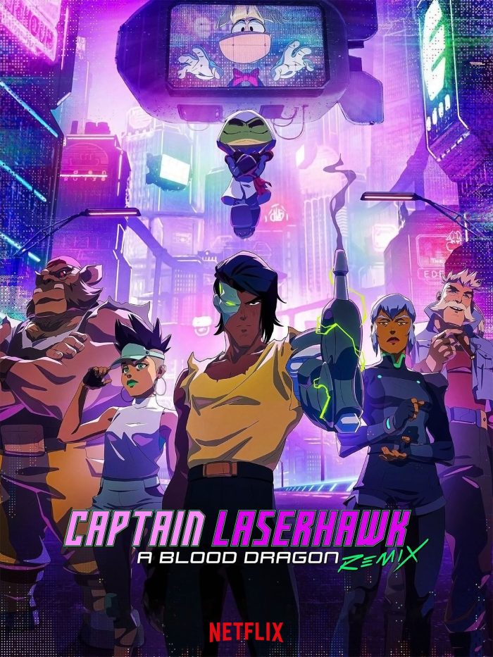 Captain Laserhawk: Captain Ubisoft Crossover » MiscRave